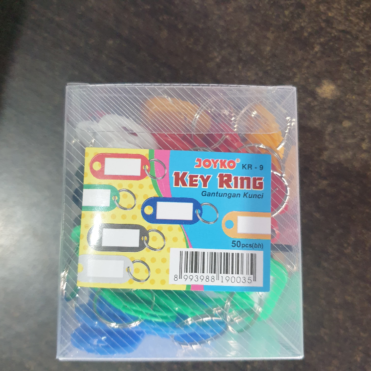 Jual Key Ring Joyko KR-9 Gantungan Kunci JOYKO KR-9 Isi 50 PCS | Shopee ...