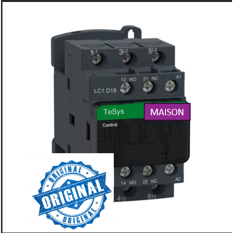 Jual Kontaktor Schn*ider LC1D18M7 32A LC1D18 M7 220V/380V/110V ...