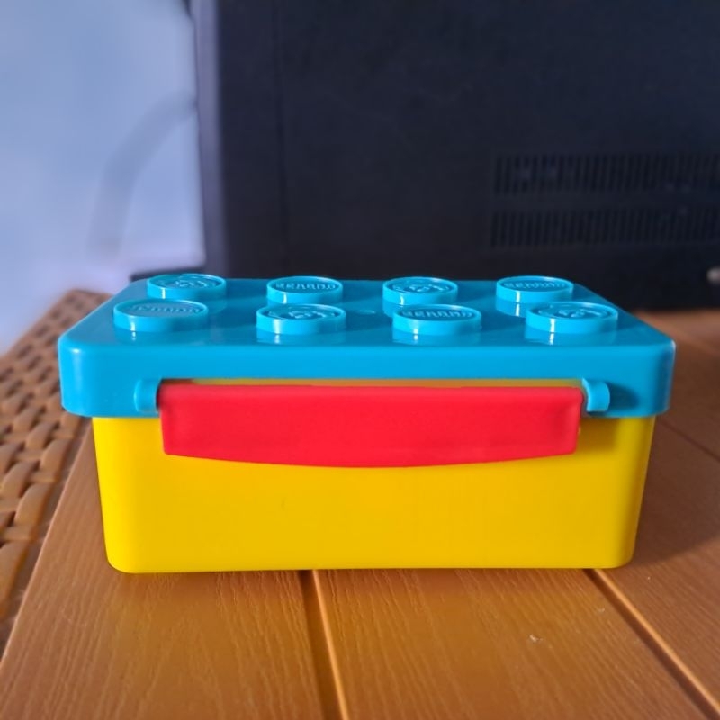 Jual Tempat Makan "Gokana Let's Go Box" Lunch Bento Box Desain Lego ...