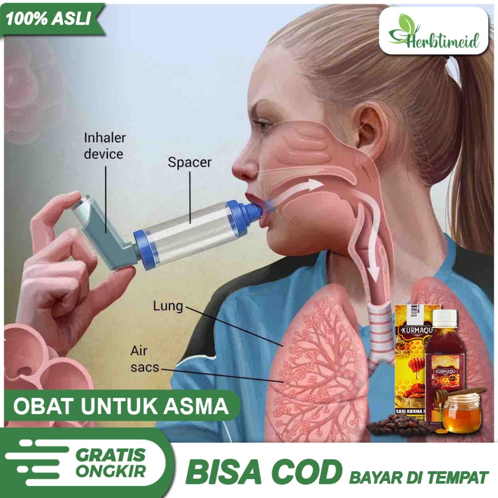 Jual Obat Untuk Asma - Sesak Nafas - Pelega Napas Terasa Berat - Ispa ...