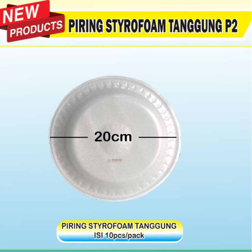 Jual Piring Styrofoam Tanggung P2 | Shopee Indonesia