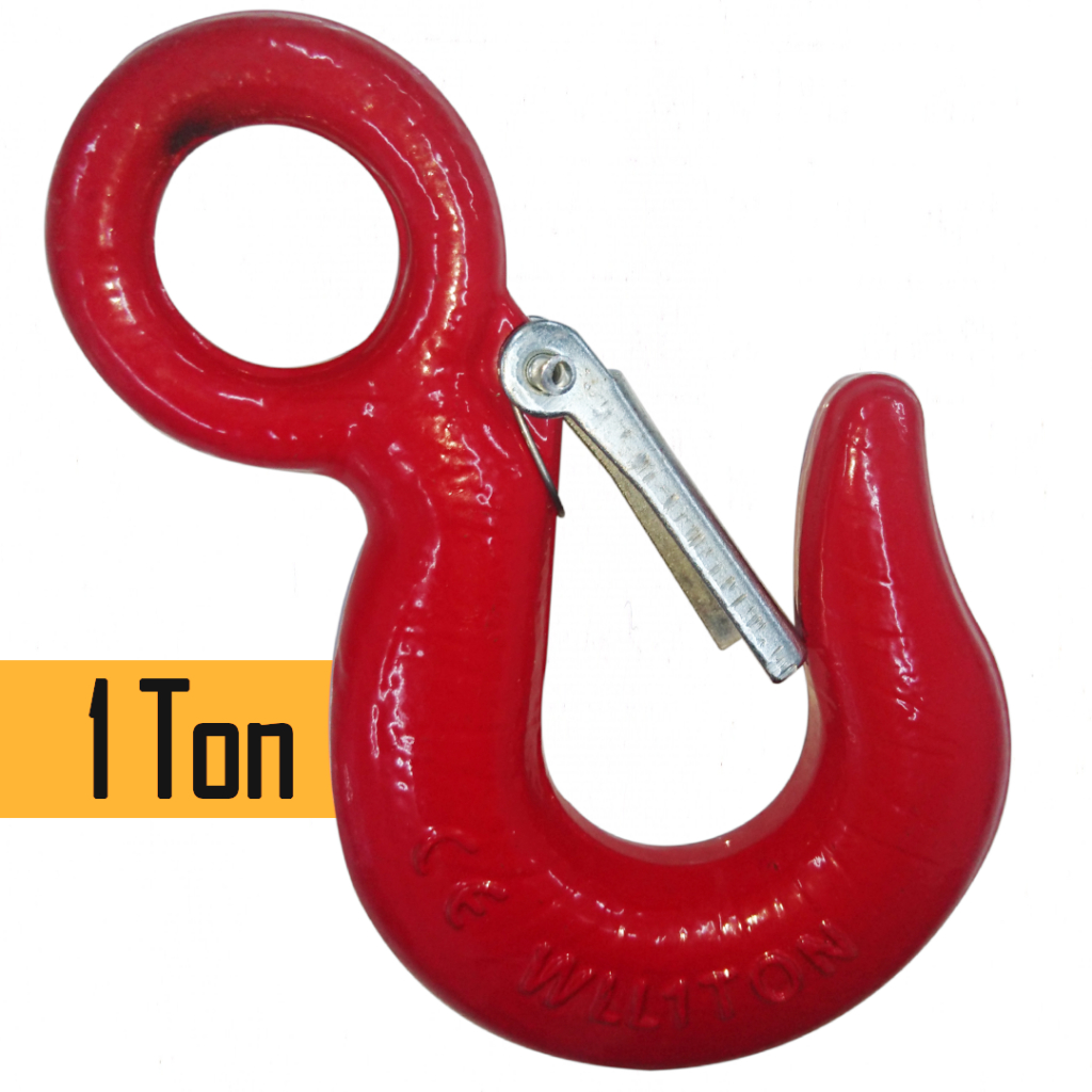Jual Cargo Hook Eye Sling Hook Chain Hook Cantolan Katrol Takel 1 Ton ...