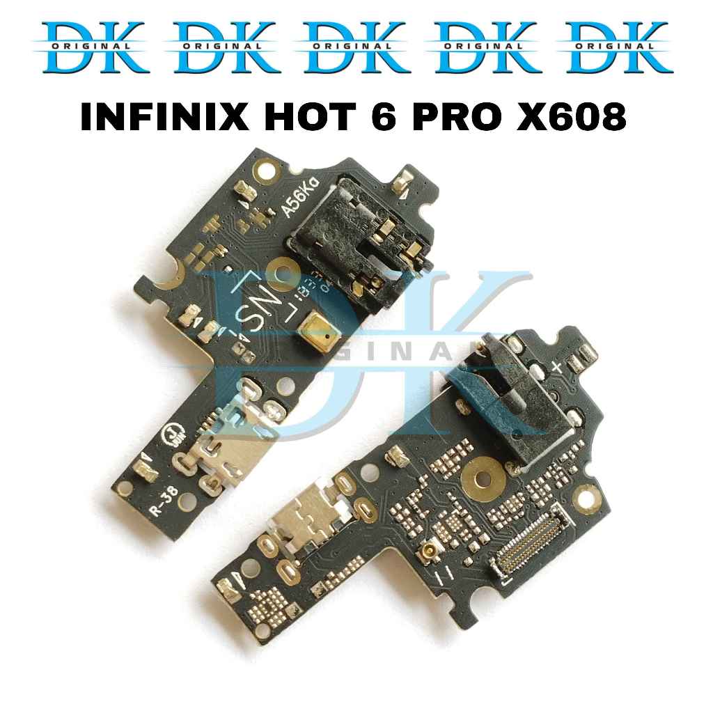 Jual Konektor Charger Infinix Hot 6 Pro X608 USB Papan Cas MIc Pcb ...