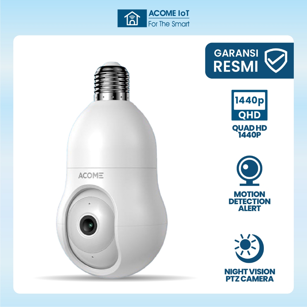 Jual ACOME IOT Kamera CCTV Outdoor PTZ TPD 1440 HD CCTV Wifi Mendukung ...