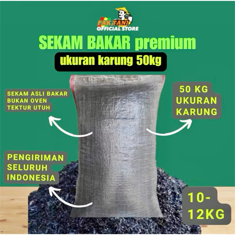 Jual SEKAM BAKAR 1 KARUNG BESAR UK 50KG ASLI BAKAR BUKAN OVEN INSTAN ...