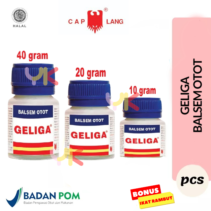 Jual Balsem Otot Geliga 10 gr / 20 gr / 40 gr | Shopee Indonesia