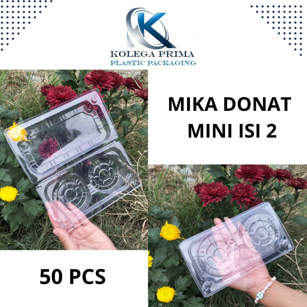 Jual MIKA DONAT MINI ISI 2/ MIKA PUDING TELOR CEPLOK/ MIKA PANCAKE ...