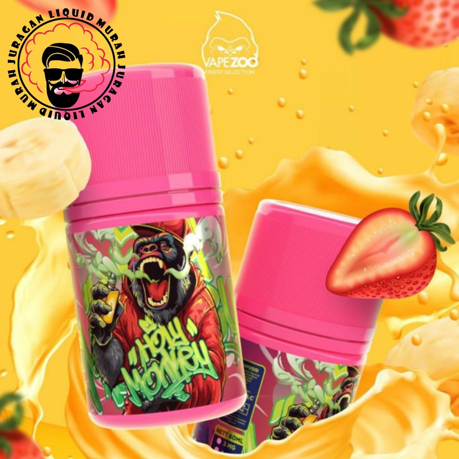 Jual Tokyo Holy Monkey 60ml Liquid 3mg 6mg by Vape Zoo x Tigac | Shopee ...