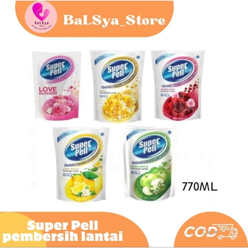 Jual SuperPeLL Pembersih Lantai 770ml | Shopee Indonesia