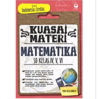 Jual Buku Kuasai Materi Matematika SD Ke IV/V/VI - Grasindo | Shopee ...