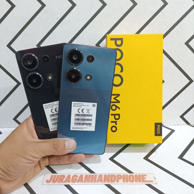 Jual Poco M6 Pro 8/256GB Hp Second Bekas Fullset | Shopee Indonesia