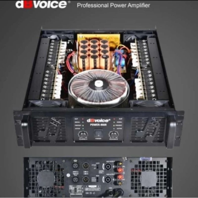Jual Power dB Voice Power Man Original Amplifier Dbvoice Class GB ...