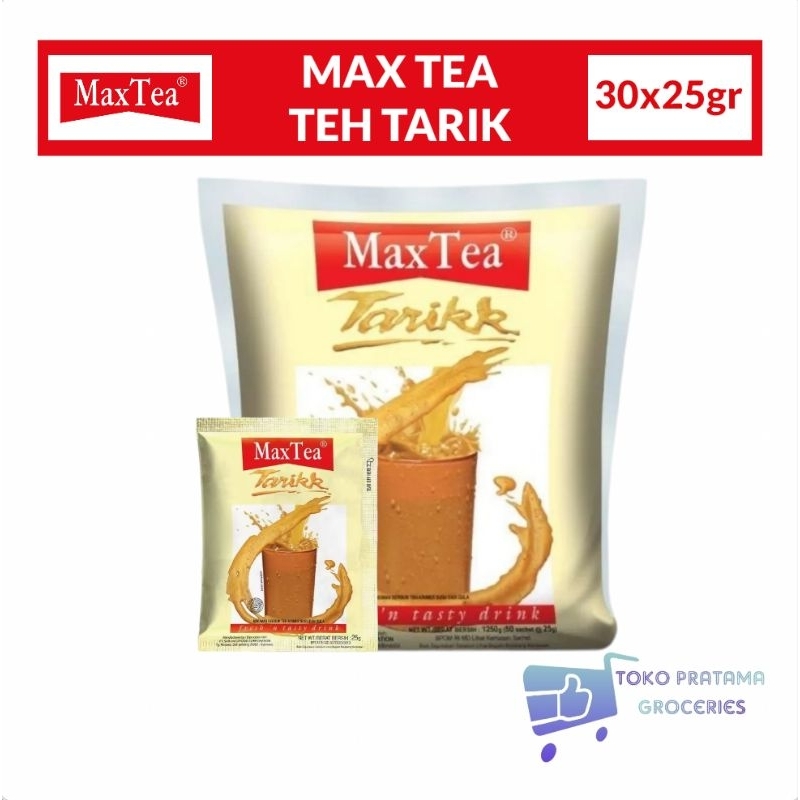 Jual MAX TEA TEH TARIK 1 BAG ISI 30 SACHET | Shopee Indonesia