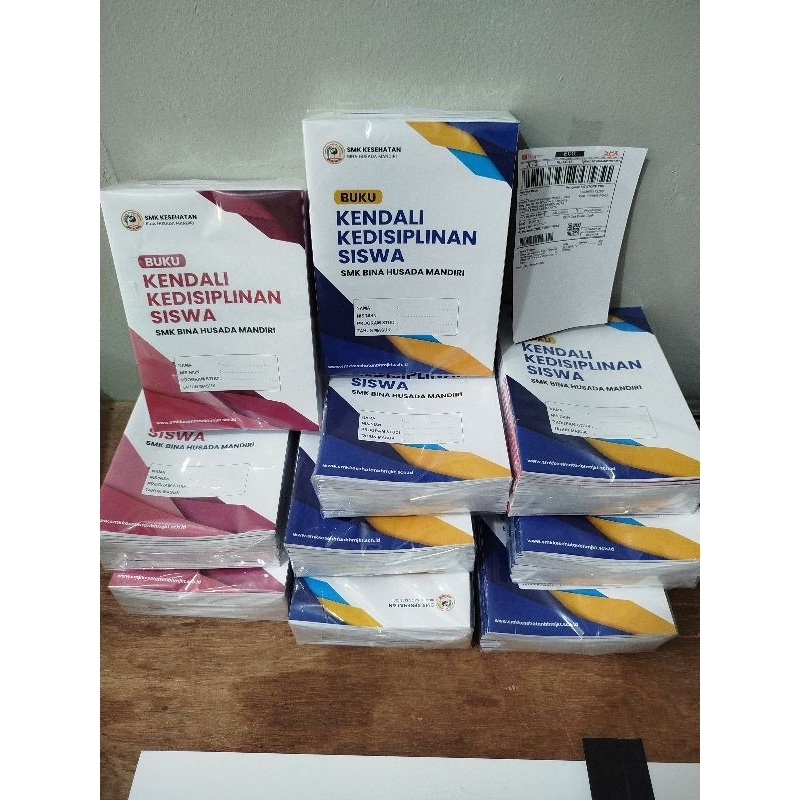 Jual CETAK BUKU REKAPAN CUSTOM BUKU CATATAN BUKU PENGHUBUNG BUKU ...