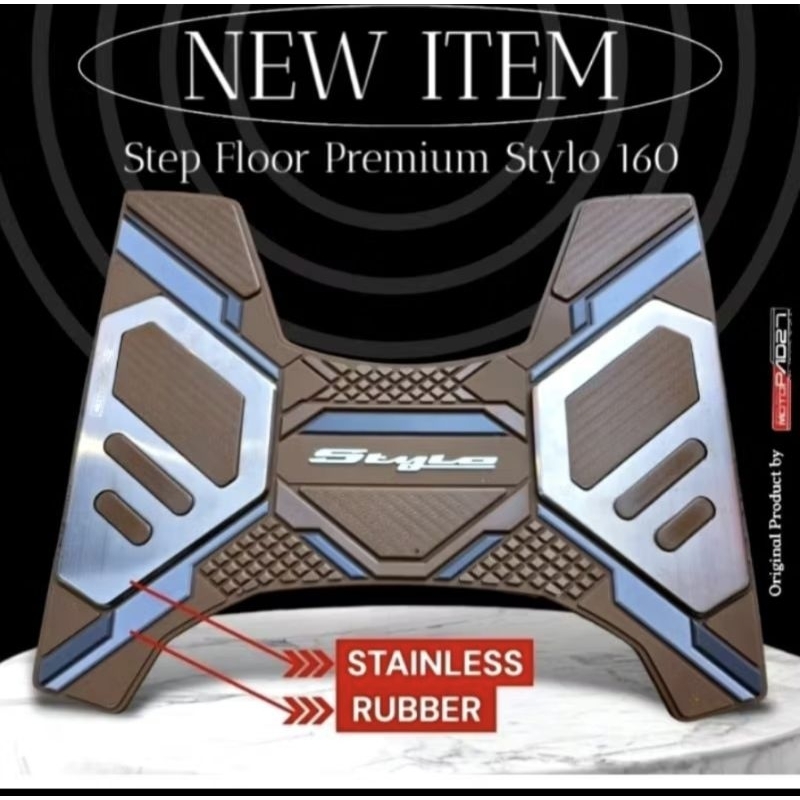 Jual motopad27 Karpet STYLO 160 alas kaki Stylo 160 karet Stainles | Shopee Indonesia