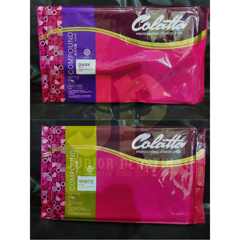 Jual COLATTA DARK COMPOUND-COLATTA WHITE COMPOUND/COKLAT COLATTA 1KG ...