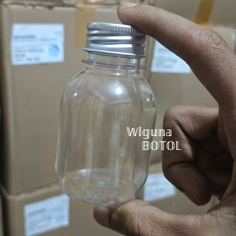 Jual Botol Ulir 100ml Bulat Neck 30 / Botol 100ml Bulat Tutup Ulir alumunium neck 33 | Shopee ...