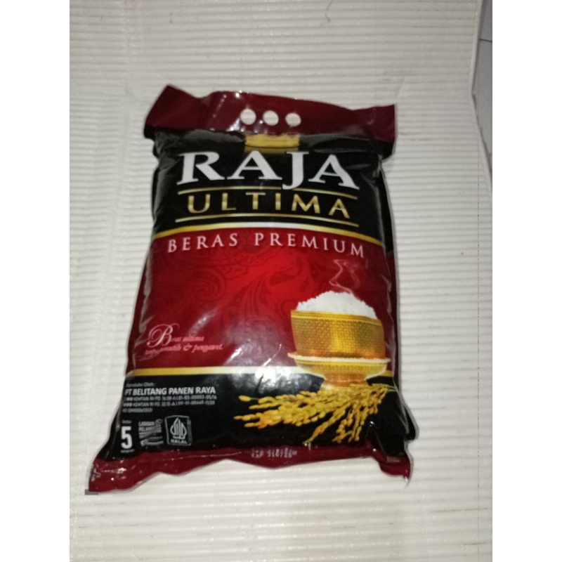 Jual BERAS RAJA ULTIMA BERAS PREMIUM 5 KG | Shopee Indonesia