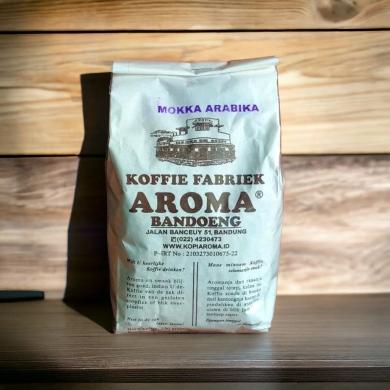 Jual Kopi Aroma Bandung Kopi Aroma Mokka Arabika 250 Gram | Shopee Indonesia