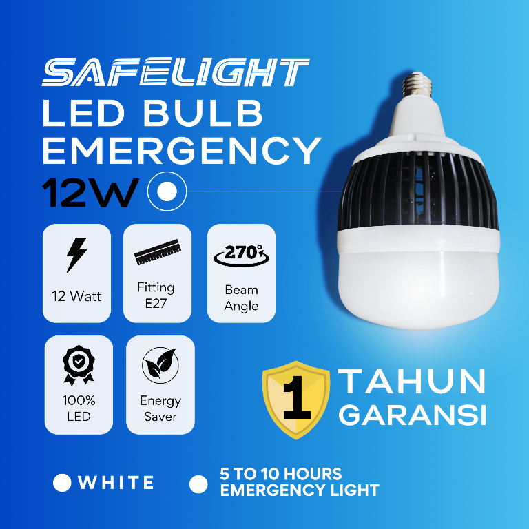 Jual LED BULB 50W PUTIH FITING E27 Sangat Terang Le Bulb Watt Besar ...