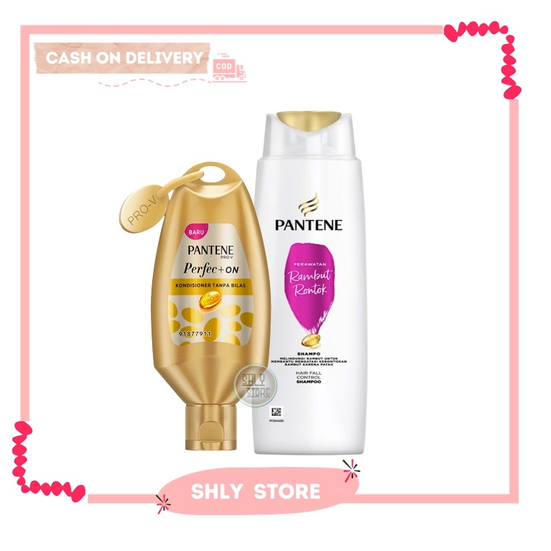Jual Paket Pantene Hair Fall Control Shampoo 70 mL + Conditioner Tanpa ...