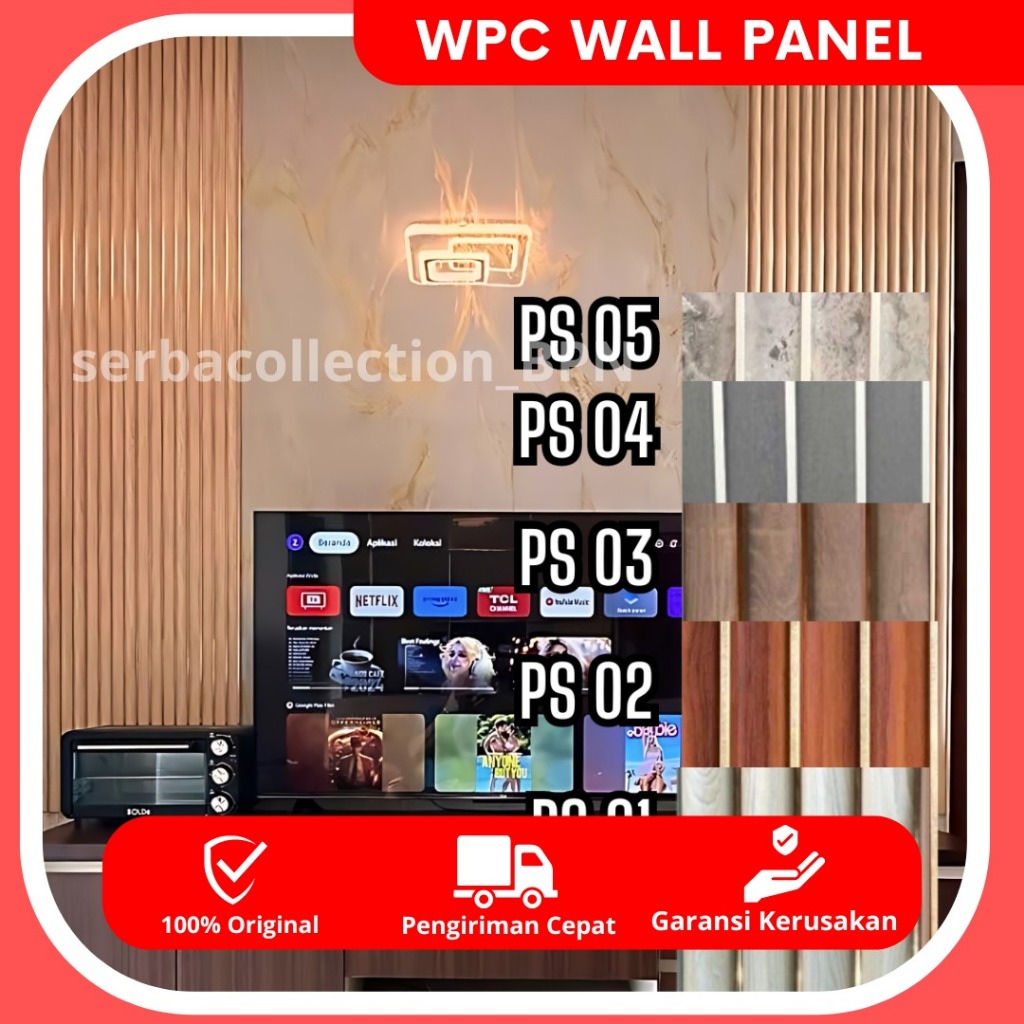 Jual WPC PANEL (PREMIUM) Panjang 3 Meter dan 1 Meter / Wpc Panel Tipe ...