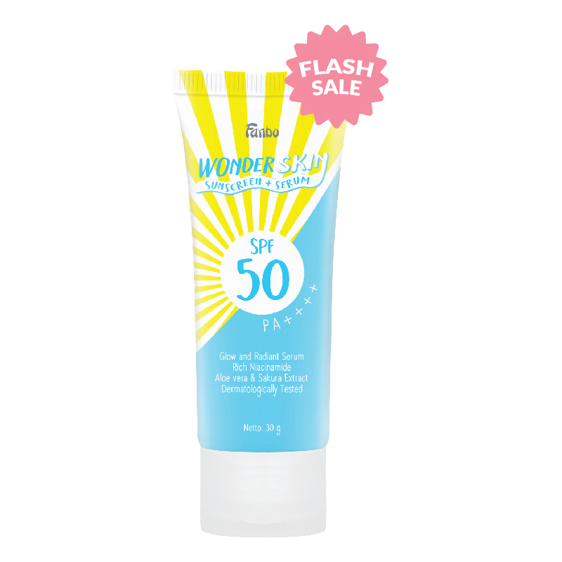 Jual FANBO WONDER SKIN SUNSCREEN+SERUM 30GR | Shopee Indonesia