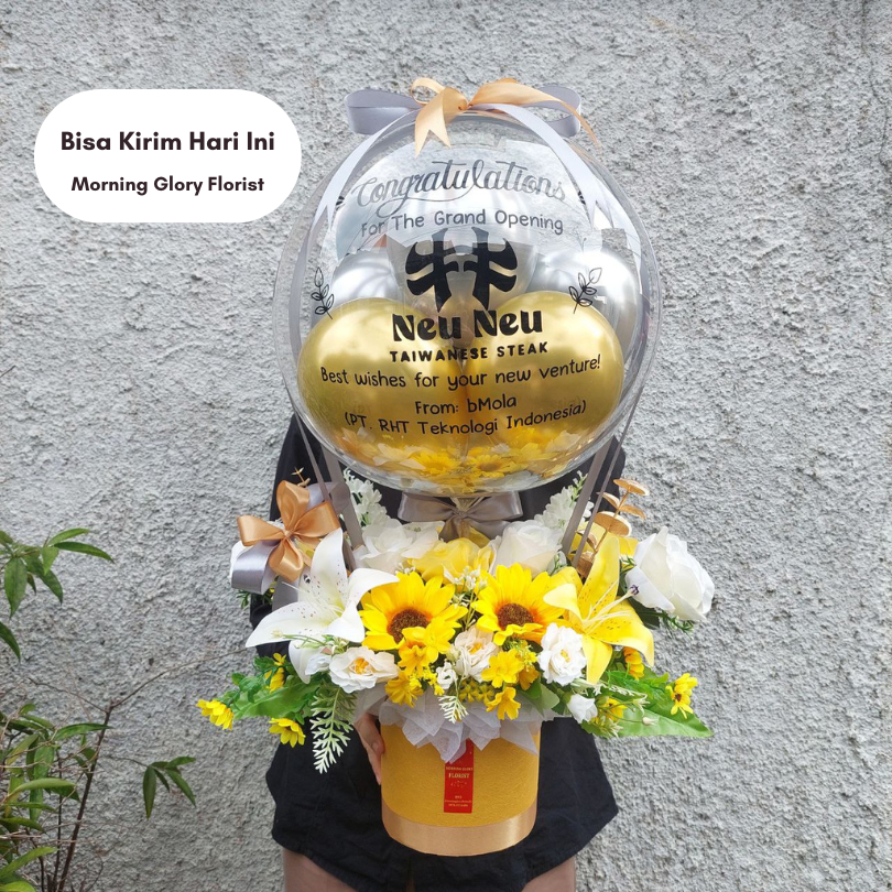 Jual Balon Bouquet Buket Bunga Large (L) Wisuda/UlangTahun/Grand ...