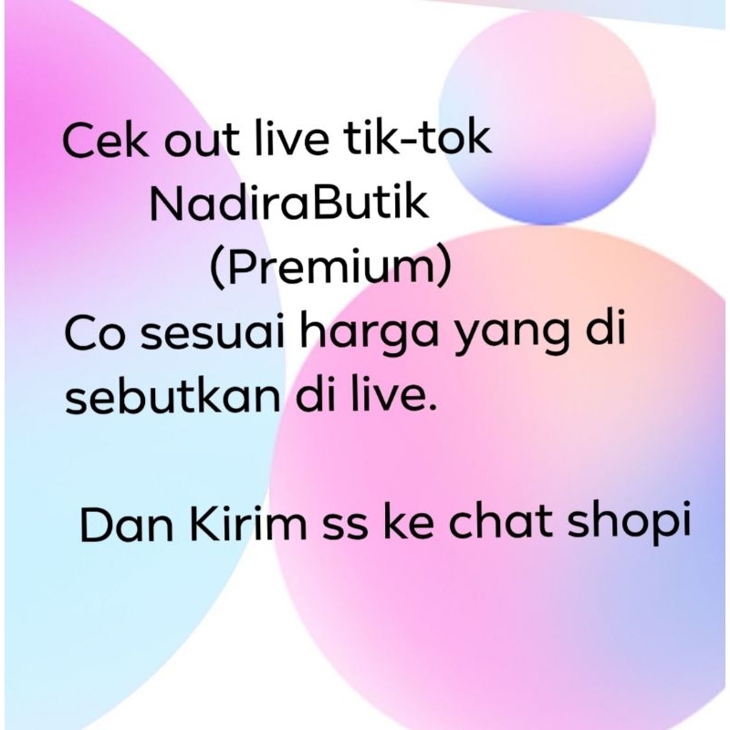 Jual Cek Out Live Tik-Tok ( PREMIUM ) | Shopee Indonesia
