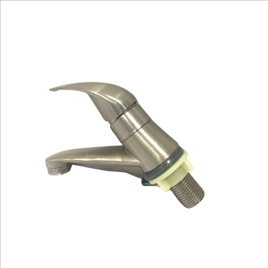 Jual Kran wastafel 1/2" stainless 304 / Keran angkat tancap stainless ...