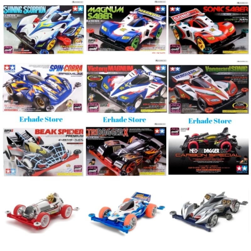 Jual Tamiya Kit Super 2 S2 Chassis - Magnum Saber Sonic Saber Victory ...