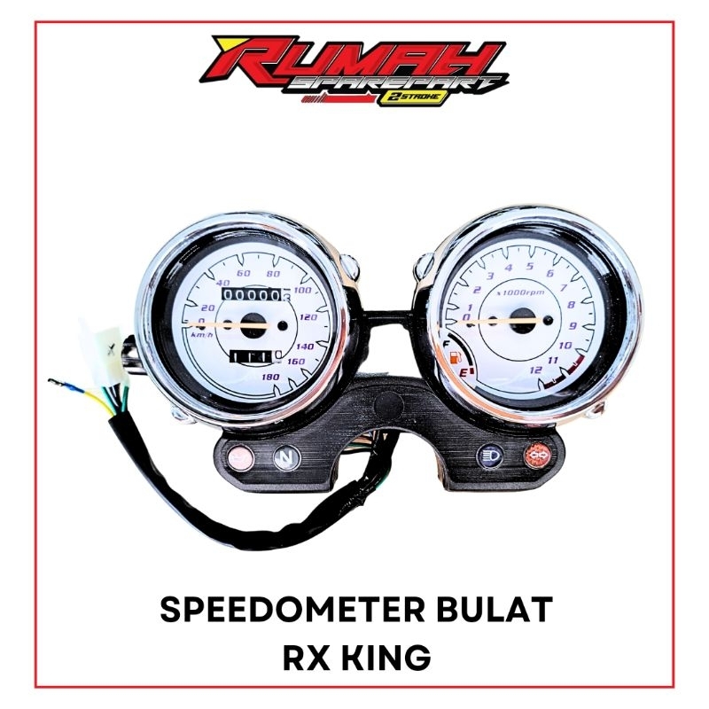 Jual SPIDO SPEEDOMETER RX KING BULAT | Shopee Indonesia
