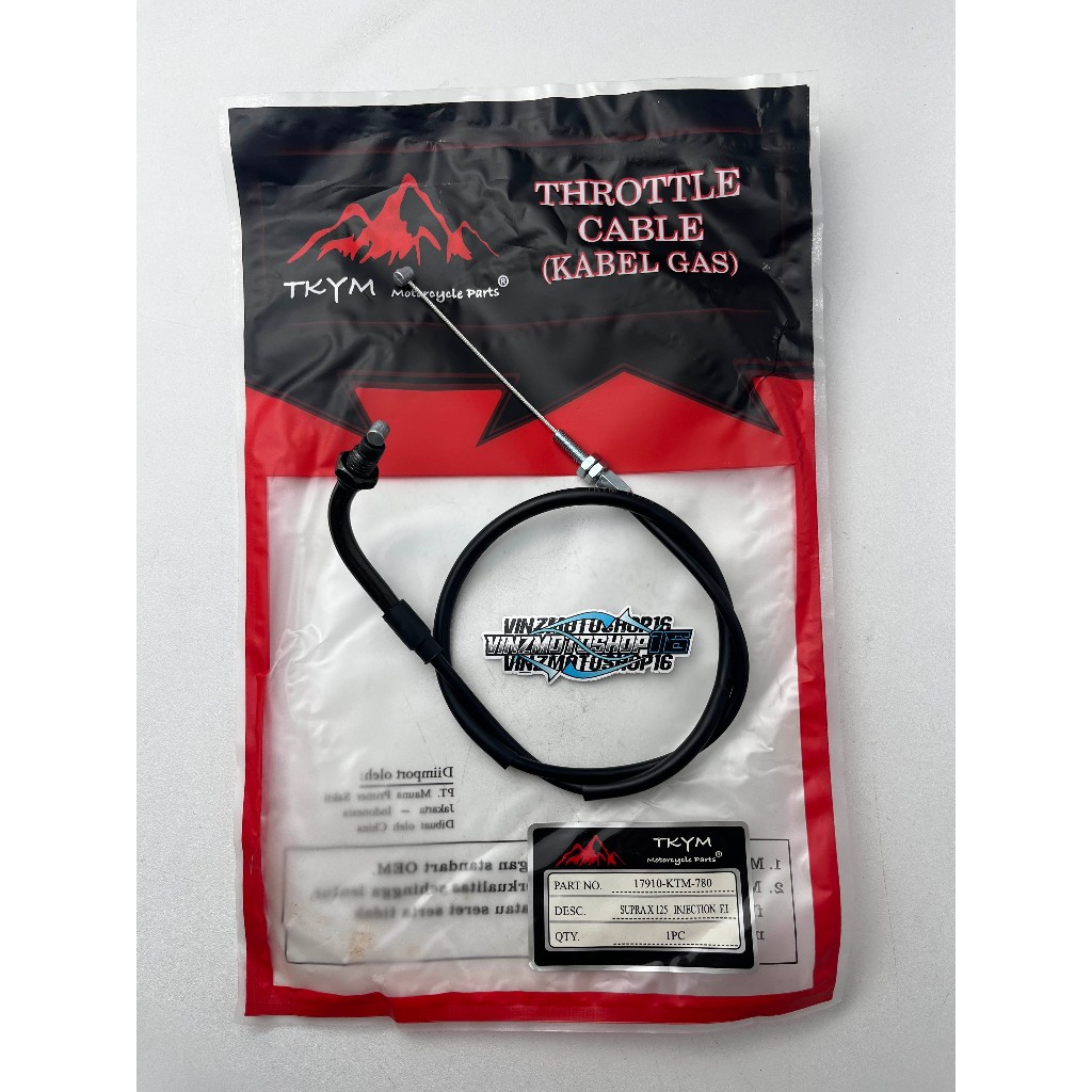 Jual Kabel Gas Cable Tali Gas KTM Supra X 125 FI Injection / Injeksi ...