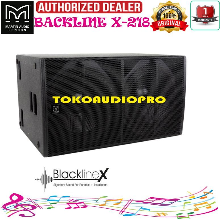 Jual Martin Audio Blackline X218 Dual 18" Compact Subwoofer Pasif X ...