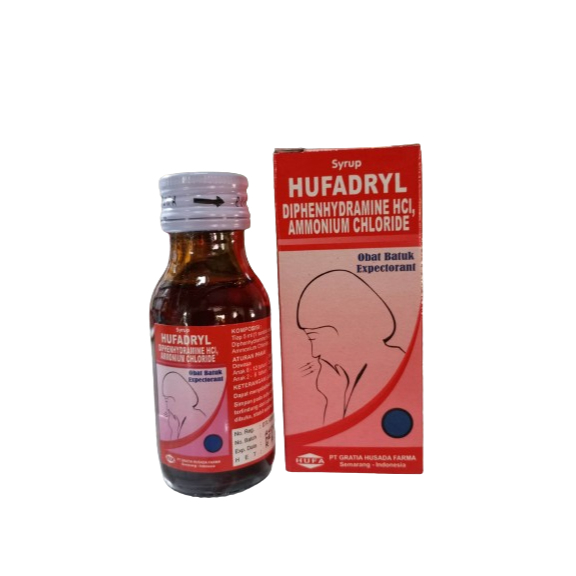 Jual Hufadryl Obat Batuk Sirup 60 ml / Obat Batuk Berdahak | Shopee ...