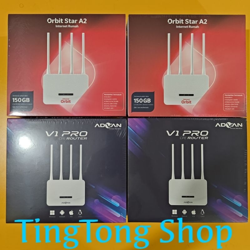 Jual advan cpe v1 pro dan orbit star a2 modem router wifi 4g lte unlocked all operator | Shopee ...