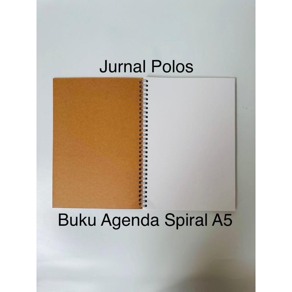 Jual Buku Agenda A5 Buku Spiral Notebook B5 Spiral Garis dan Polos ...