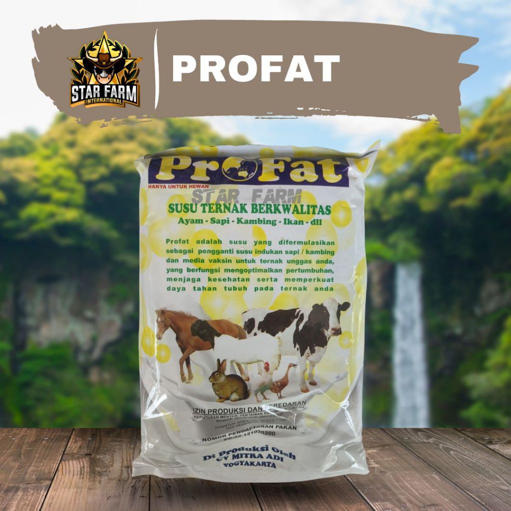 Jual Profat 1Kg Susu Pengganti Indukan Susu Ternak Berkualitas Untuk ...