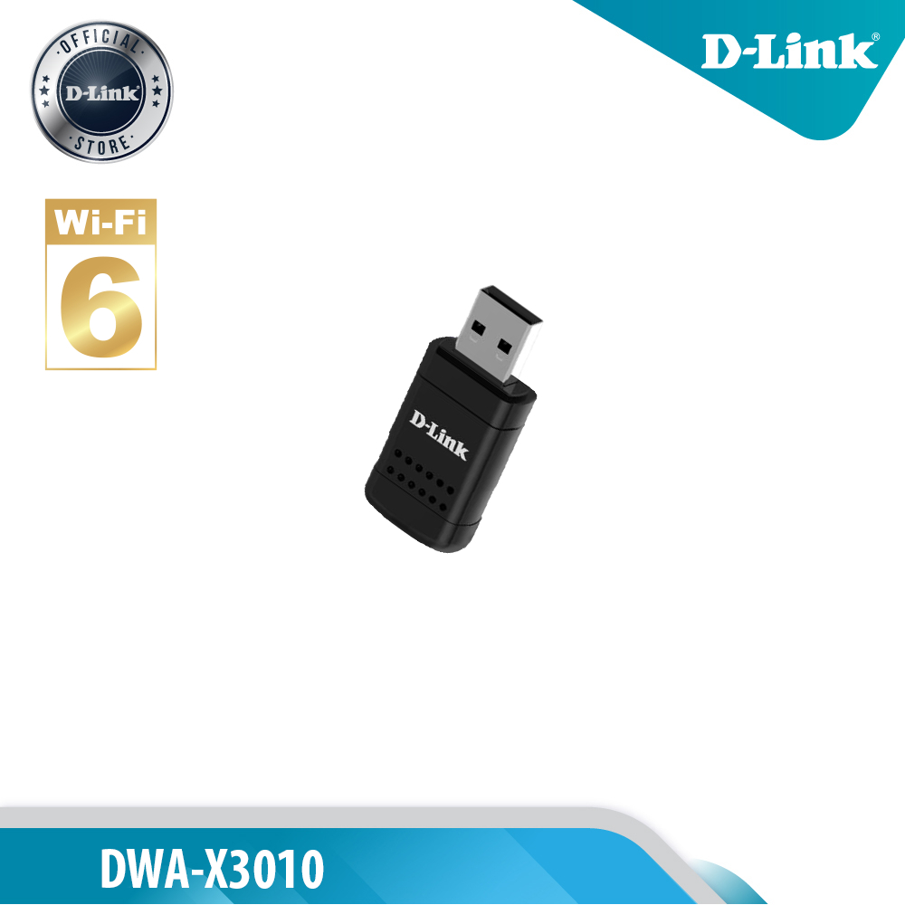 Jual D-Link DWA-X3010 Wi-Fi 6 AX3000 MINI Wireless USB3.0 Adapter ...
