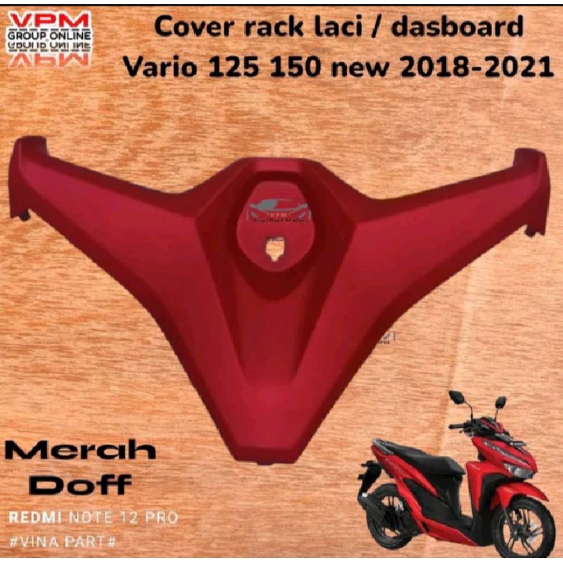 Jual Cover rak Rack Laci kupu kupu Vario 125 150 Led New K59J 2018 2019 ...