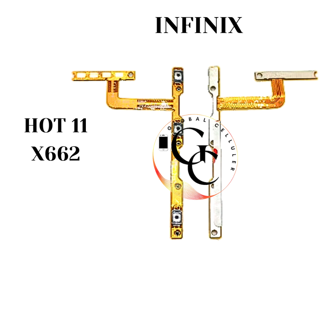 Jual Flexible On Off Volume Infinix Hot 11 X662 Original (Flexible ...