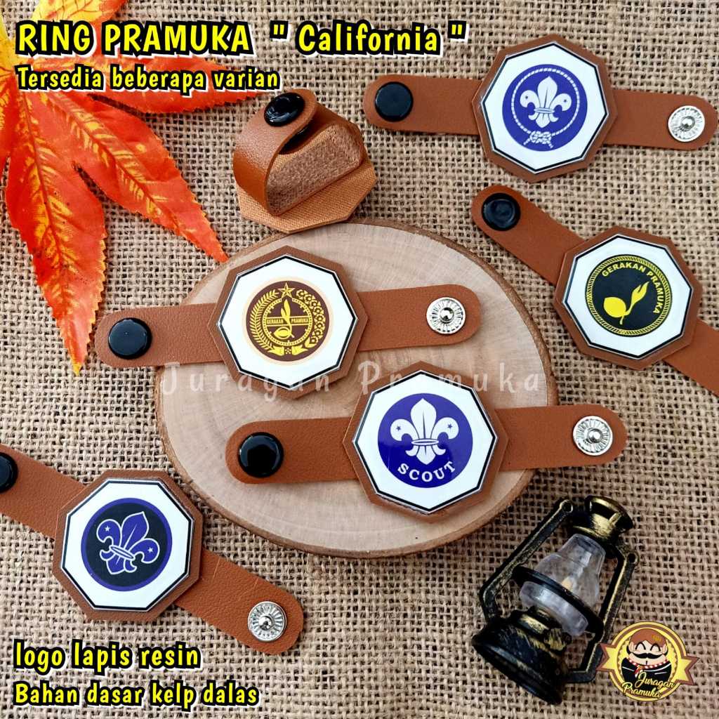 Jual Ring pramuka california / ring kalep ( tersedia beberapa varian ...