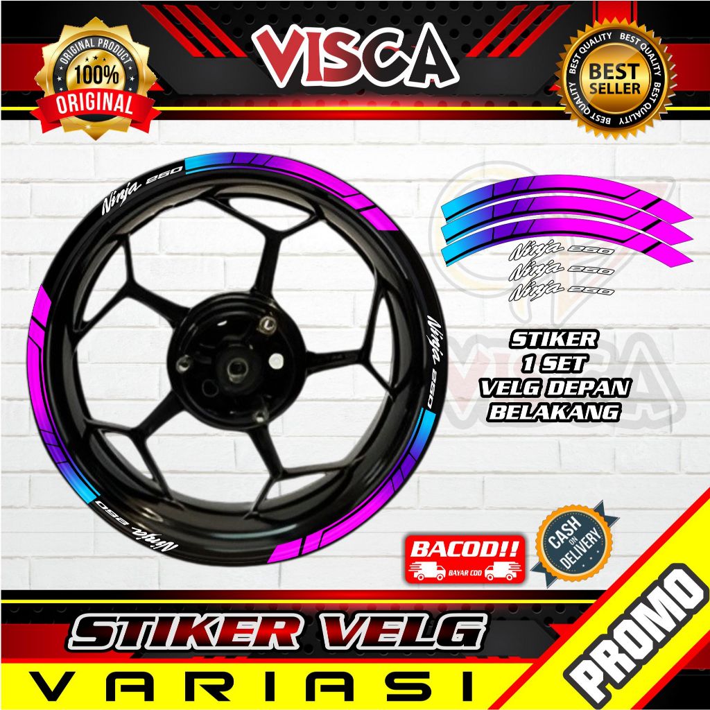 Jual Stiker Velg - Sticker Velk - Stiker Cutting Velg - Stiker Velk ...