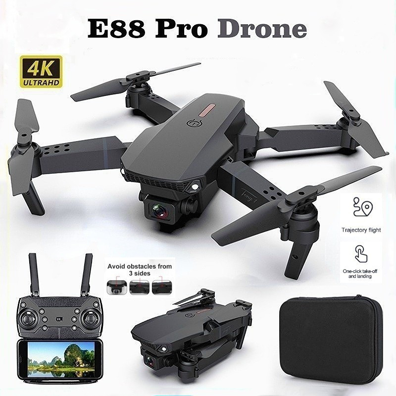 Jual SMART Drone E88 Pro 4k HD Camera Shoot Original Indoor Outdoor ...