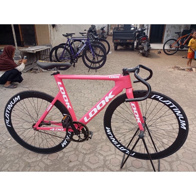 Jual sepeda fixie LOOK | Shopee Indonesia