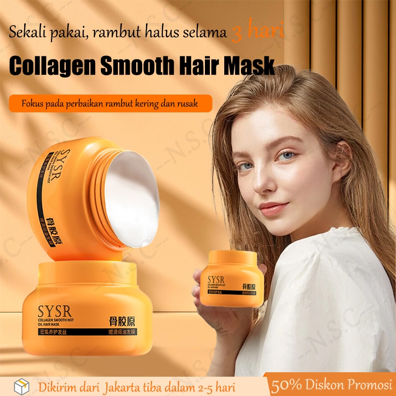 Jual Hair Mask Smooth Hair Mask Keratin 【250ml】 hair mask keratin ...