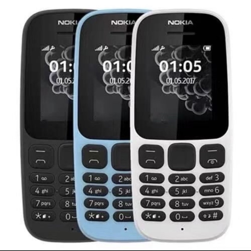 Jual hp Nokia 105 17 1,8 inci Dual Sim Indonesia Garansi 1 bulan ...