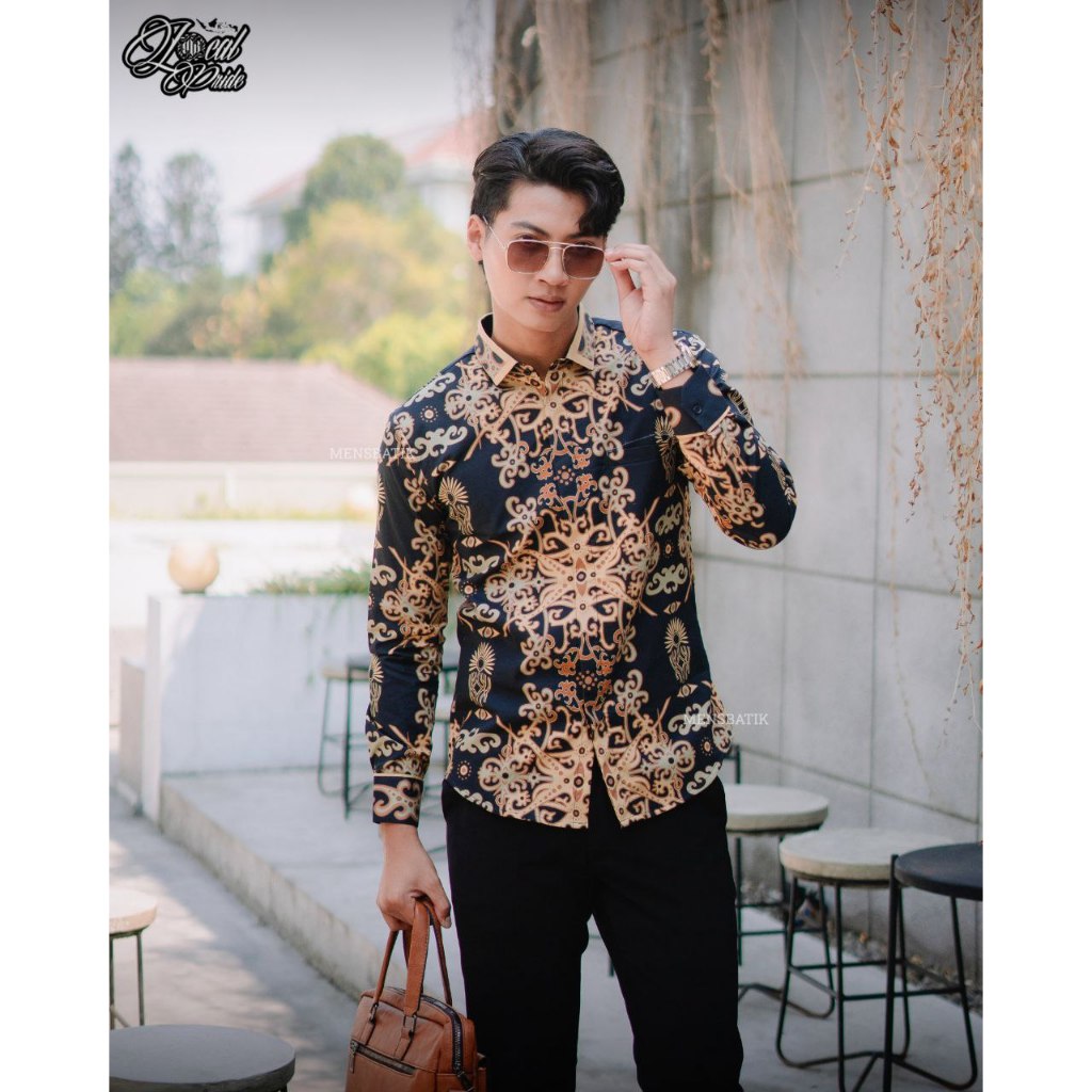 Jual MENSBATIK - IKN V - batik pria - kemeja batik - batik pria lengan ...