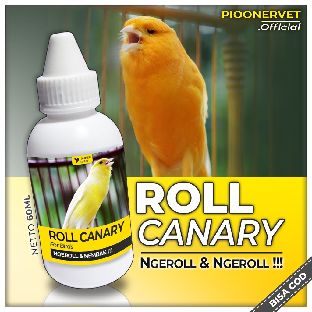 Jual ROLL CANARY VITAMIN ROLL KENARI VITAMIN PENGGACOR BURUNG KENARI YS ...