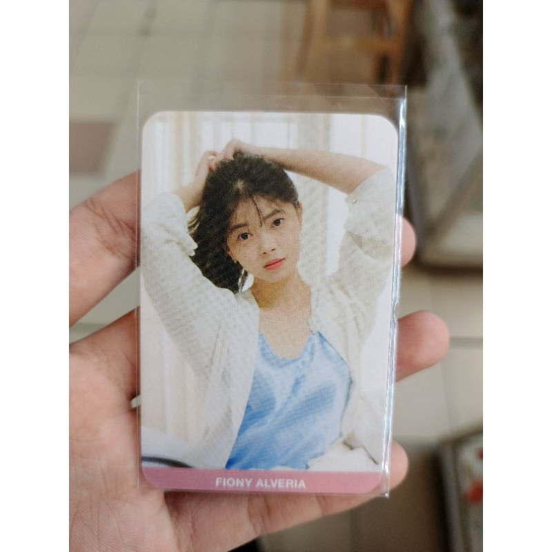 Jual PHOTOCARD fiony morning call OFFICIAL | Shopee Indonesia